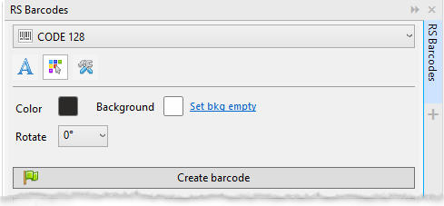 Barcodes plugin for CorelDraw from ReproScripts BarCodes library