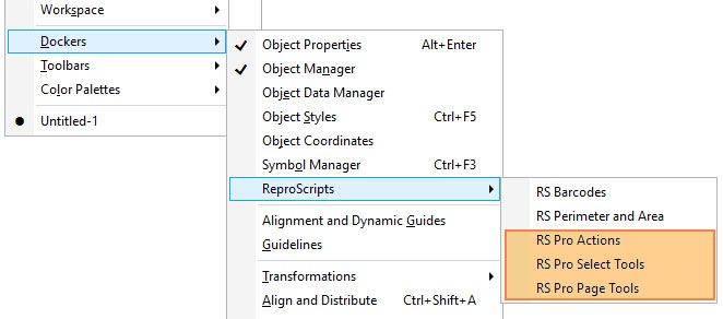 ReproScripts Pro ~ CorelDraw plugins library